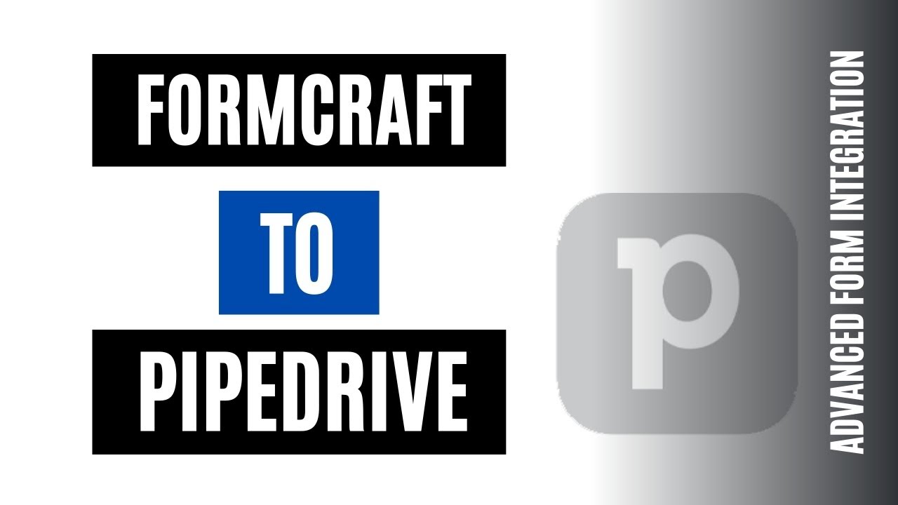 How to integrate FormCraft with Pipedrive CRM Quickly | Advanced Form Integration