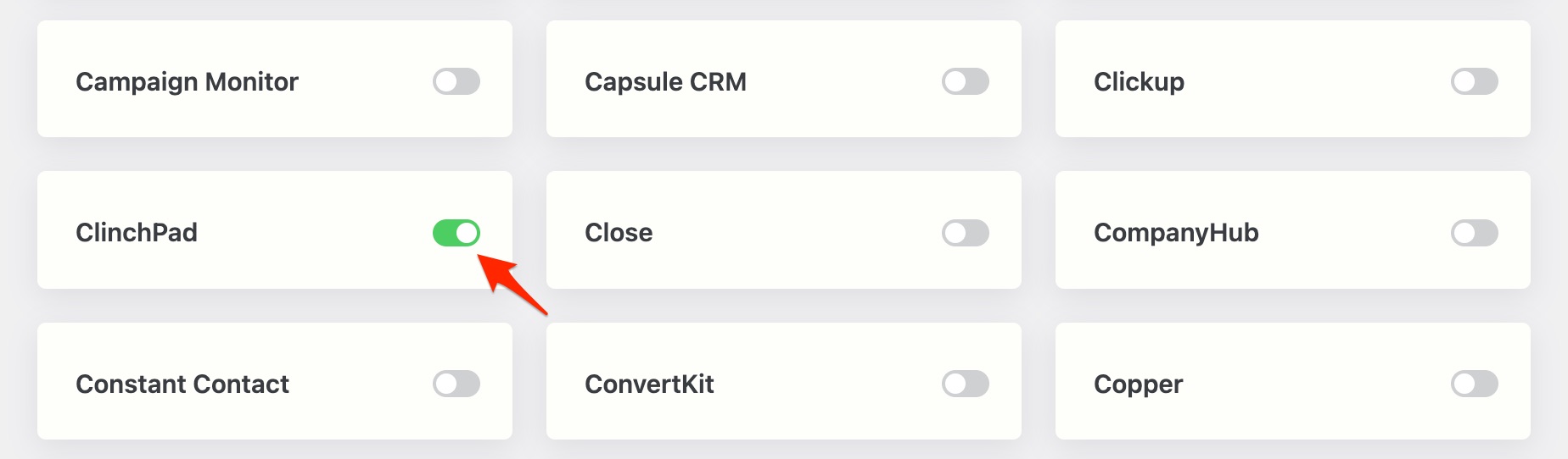 Clinchpad Crm Advanced Form Integration