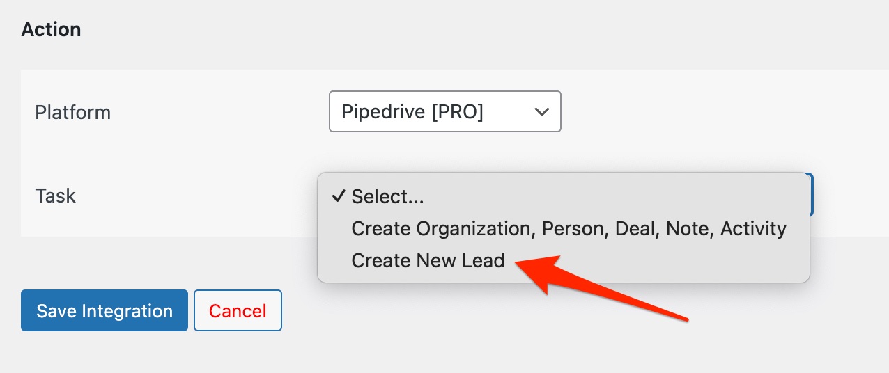 Pipedrive CRM | Advanced Form Integration