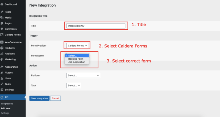 Caldera Forms | Advanced Form Integration