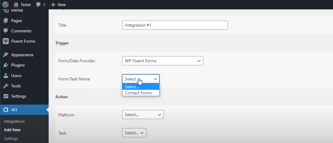How To Integrate Wp Fluent Forms With Ortto Easily Advanced Form 7707