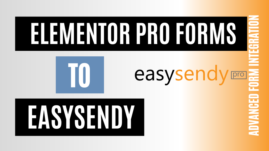 How to integrate Elementor Pro Forms with EasySendy Quickly | Advanced ... How to integrate Elementor Pro Forms with EasySendy Quickly | Advanced ...
