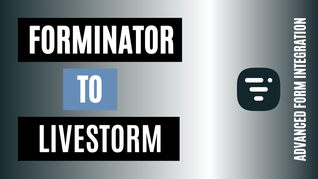 How to integrate Forminator with Livestorm Easily | Advanced Form Integration