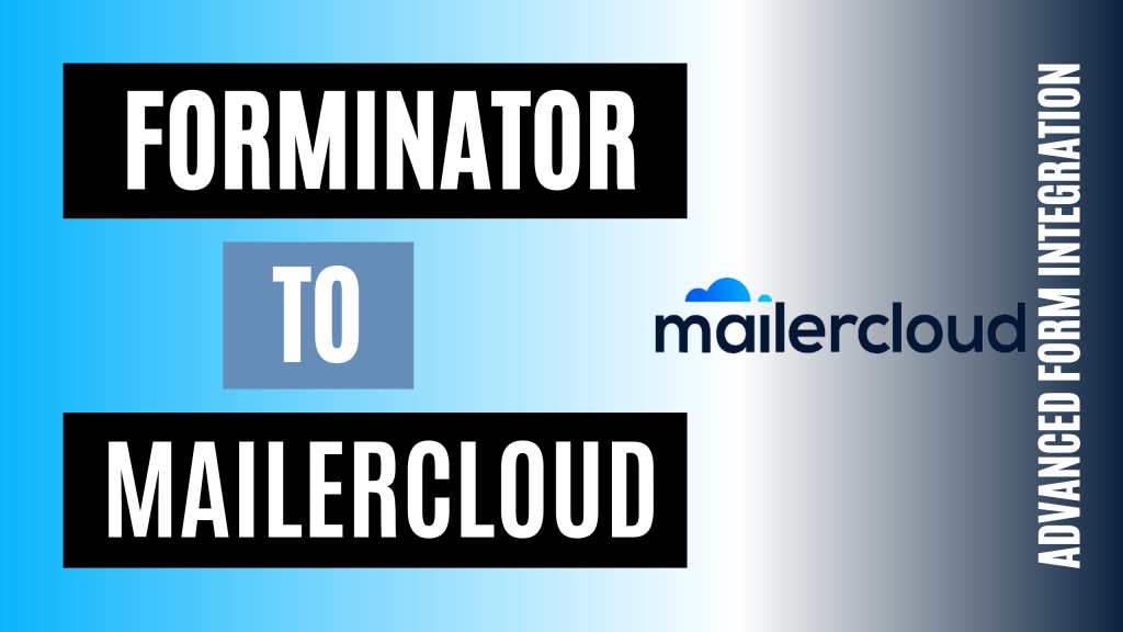 How to integrate Forminator with Mailercloud Easily | Advanced Form Integration